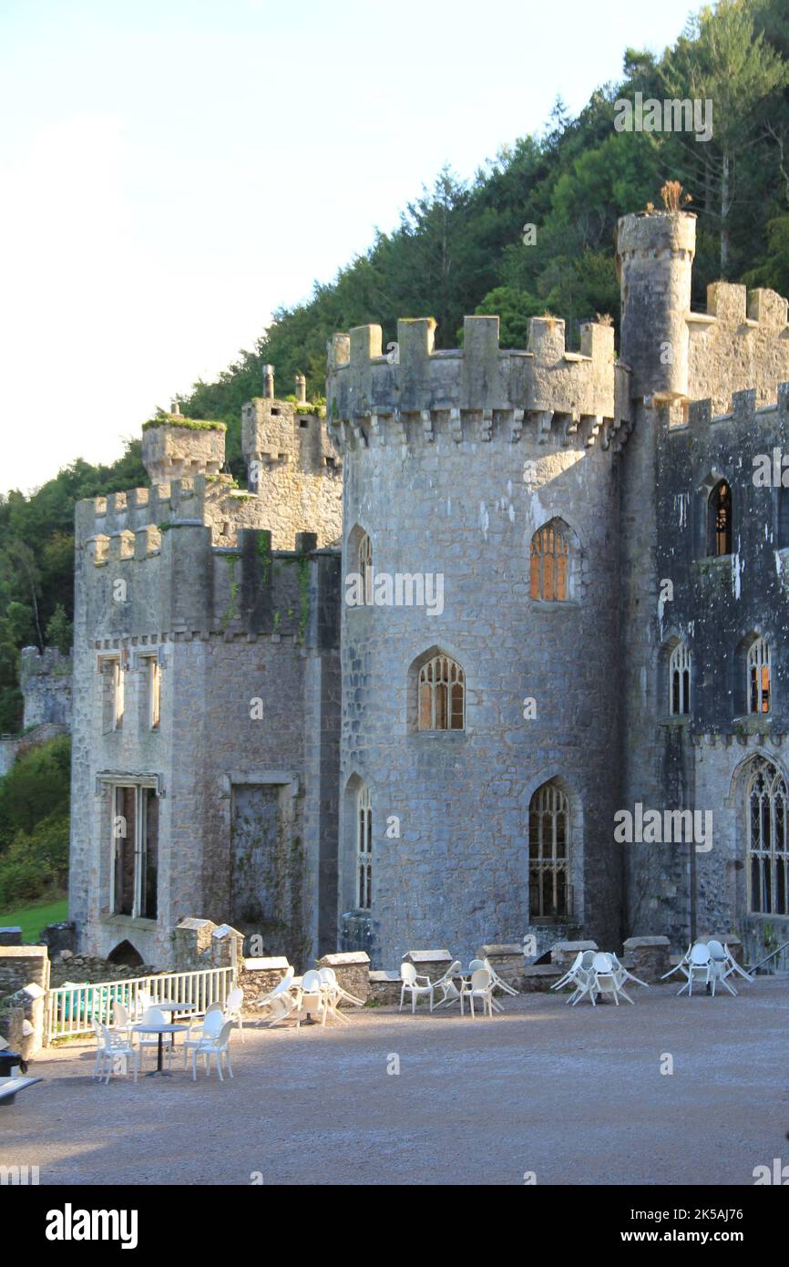 Gwrych Castle in Wales Stock Photo - Alamy