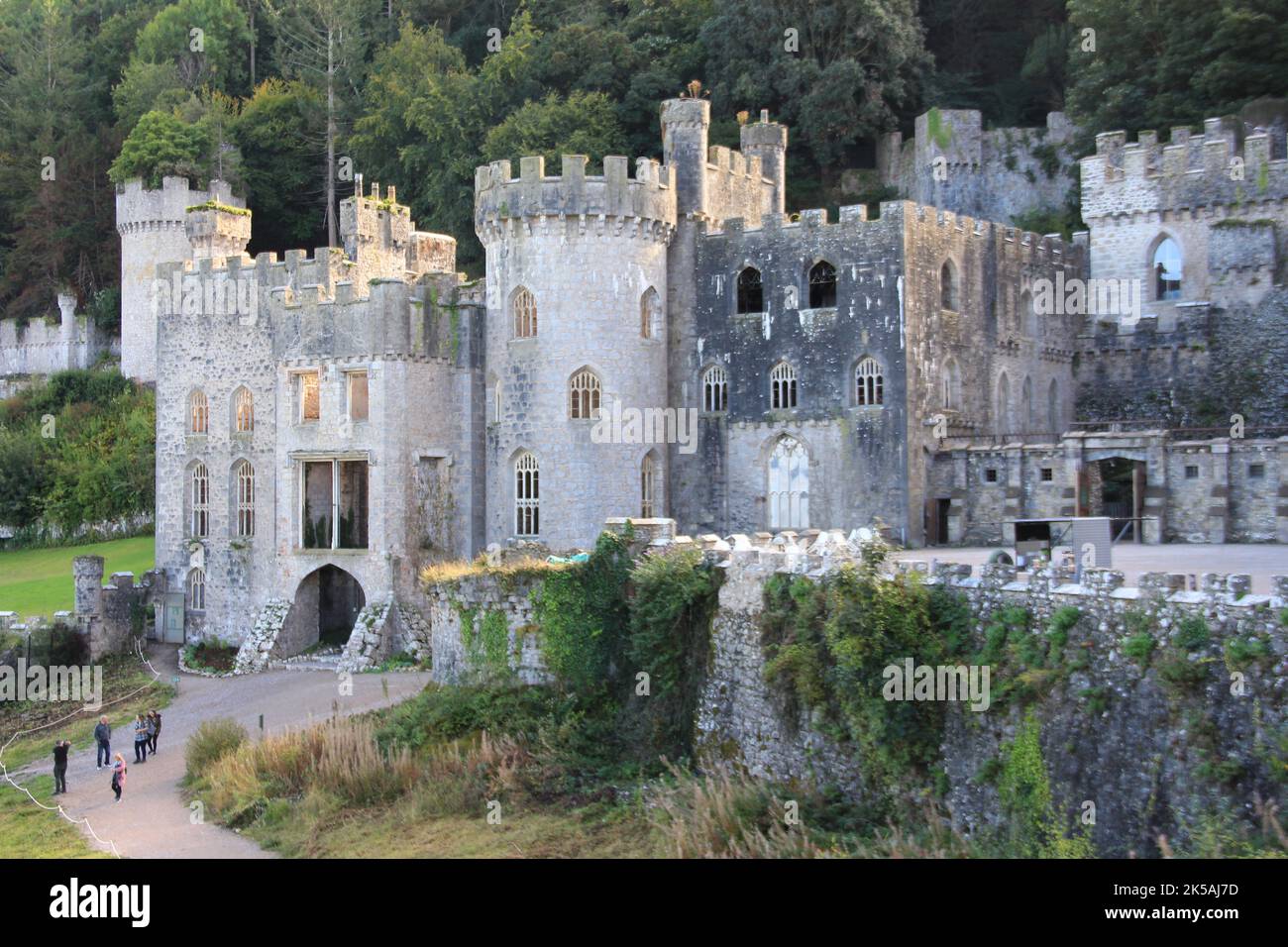 Gwrych Castle in Wales Stock Photo - Alamy
