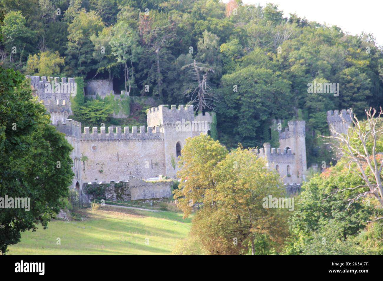 Gwrych Castle in Wales Stock Photo - Alamy