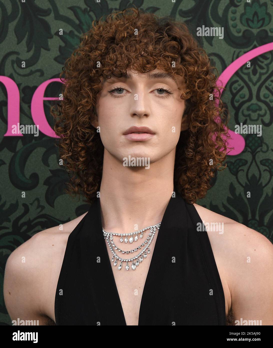 Matthew Maxfield arrives at the 20th Century Studio's ROSALINE Premiere ...