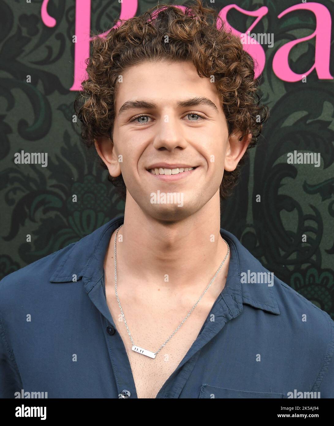 Los Angeles, USA. 06th Oct, 2022. Dylan Nalbandian arrives at the 20th ...