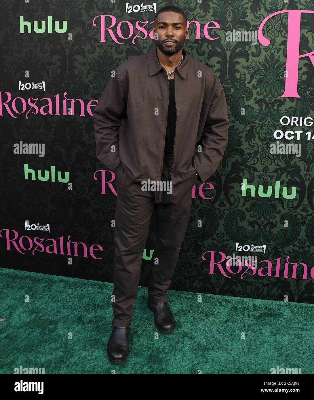 Los Angeles, USA. 06th Oct, 2022. Donny Savage arrives at the 20th Century Studio's ROSALINE ...