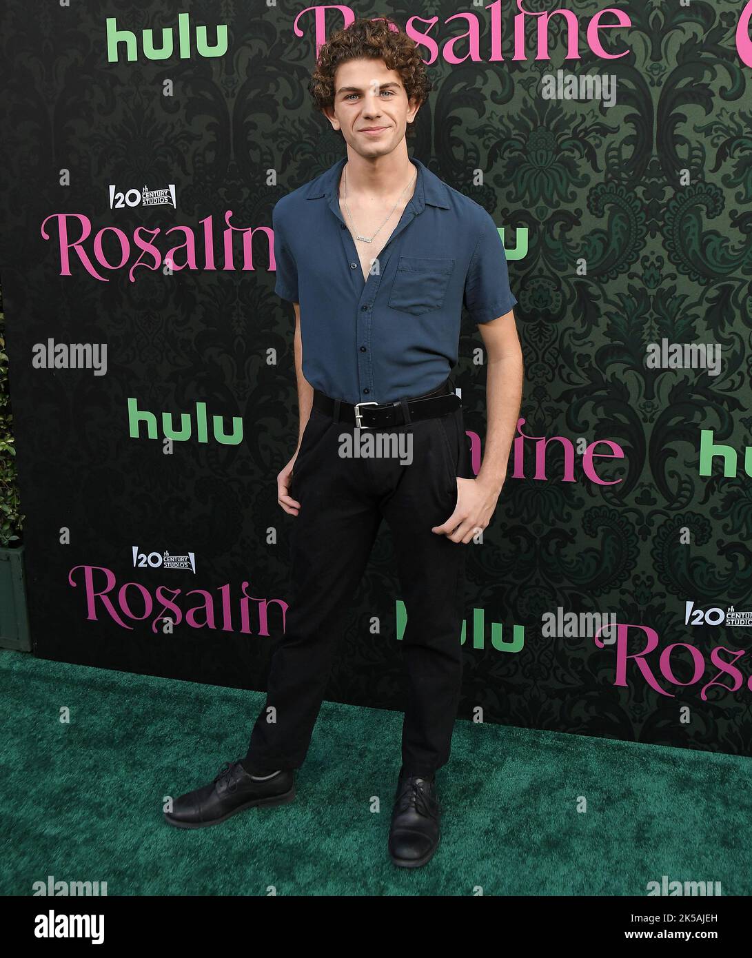Los Angeles, USA. 06th Oct, 2022. Dylan Nalbandian arrives at the 20th ...