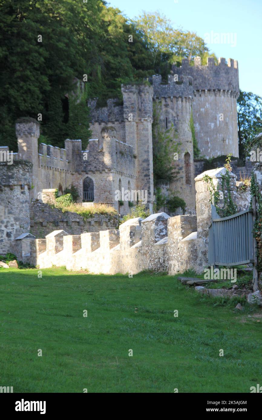 Gwrych Castle in Wales Stock Photo - Alamy