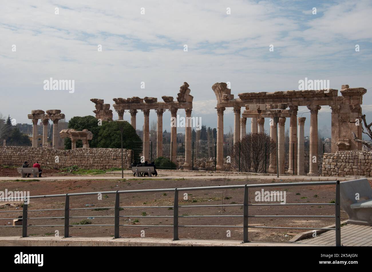 Remaining Columns, Temple of Jupiter, Heliopolis, Roman Remains ...