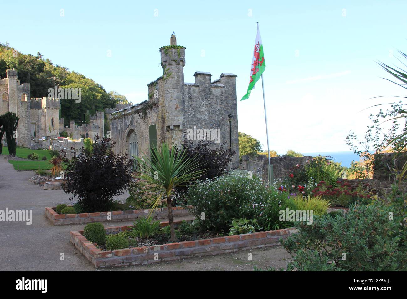 Gwrych Castle in Wales Stock Photo - Alamy