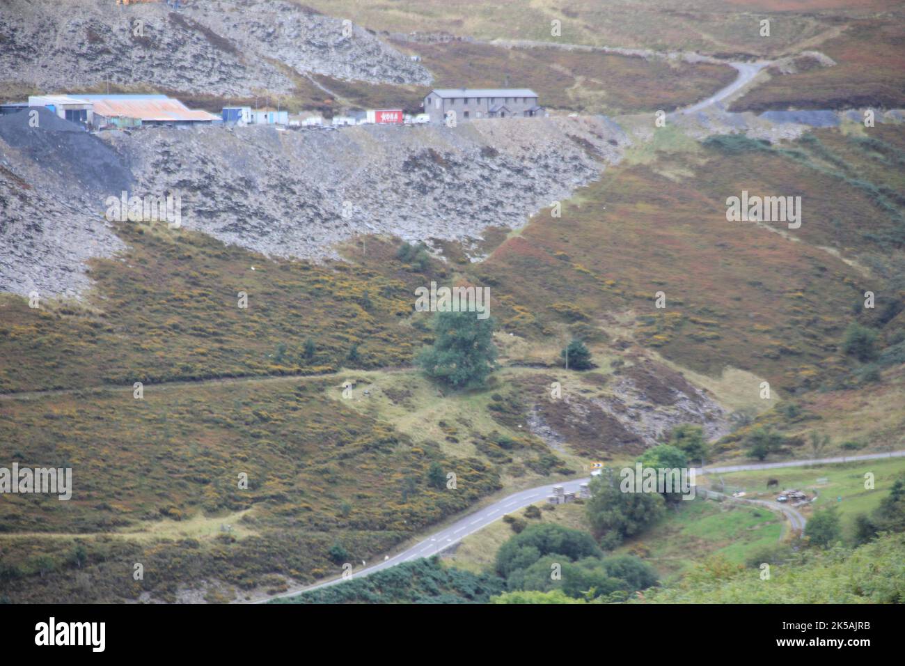 Horseshoe Pass in Wales Stock Photo - Alamy