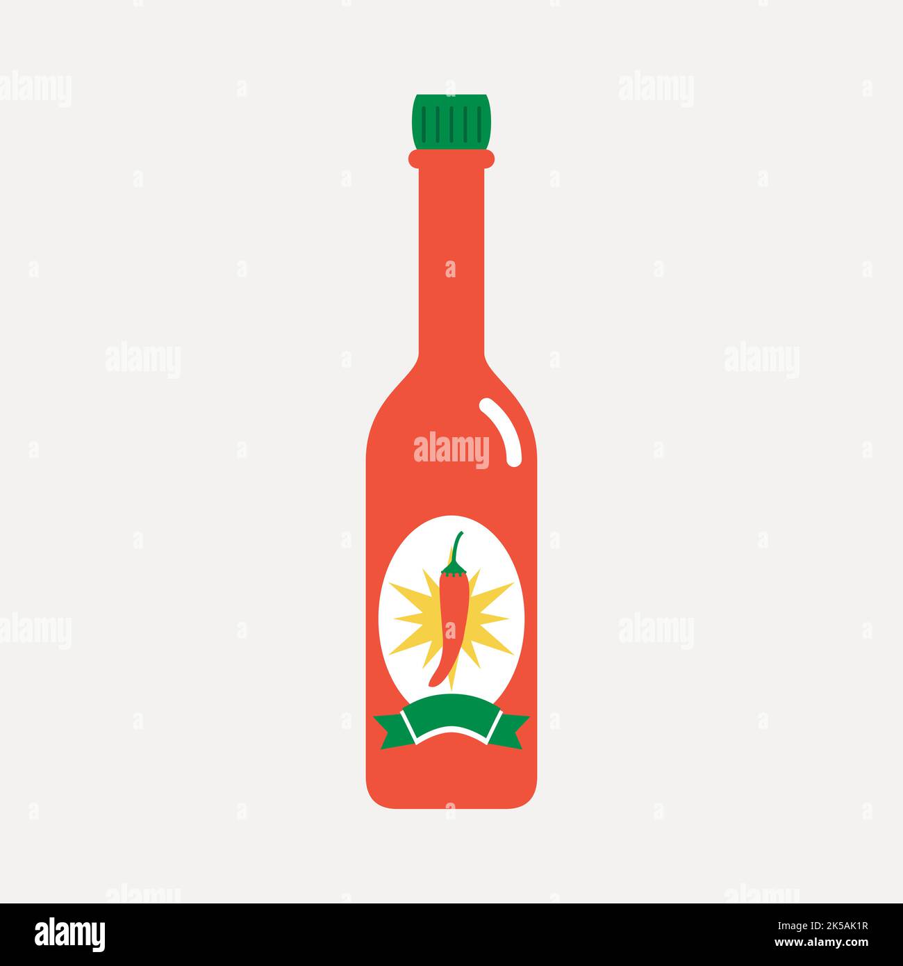 Hot Sauce collage element, cute illustration vector Stock Vector Image ...