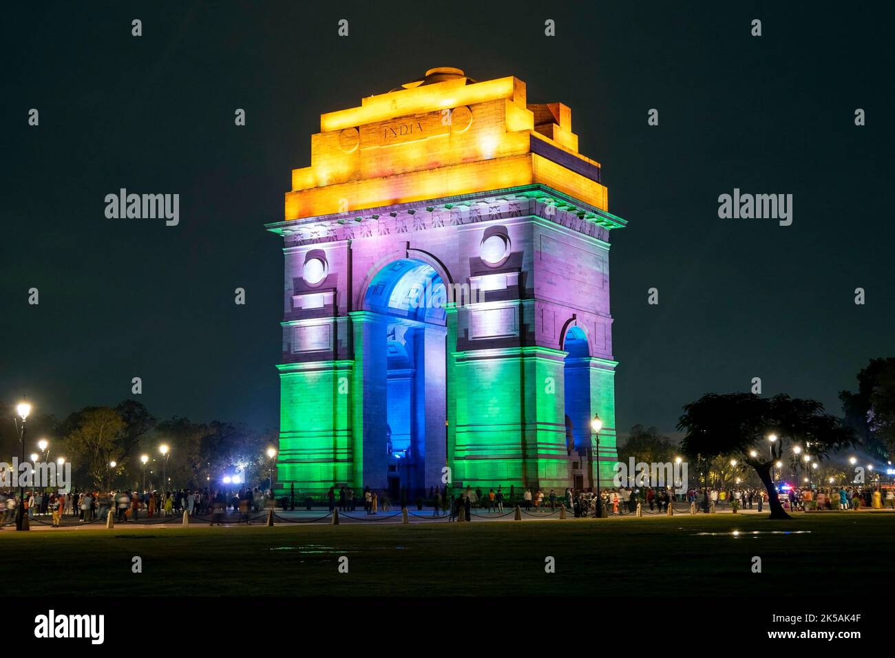 India delhi gate hi-res stock photography and images - Alamy