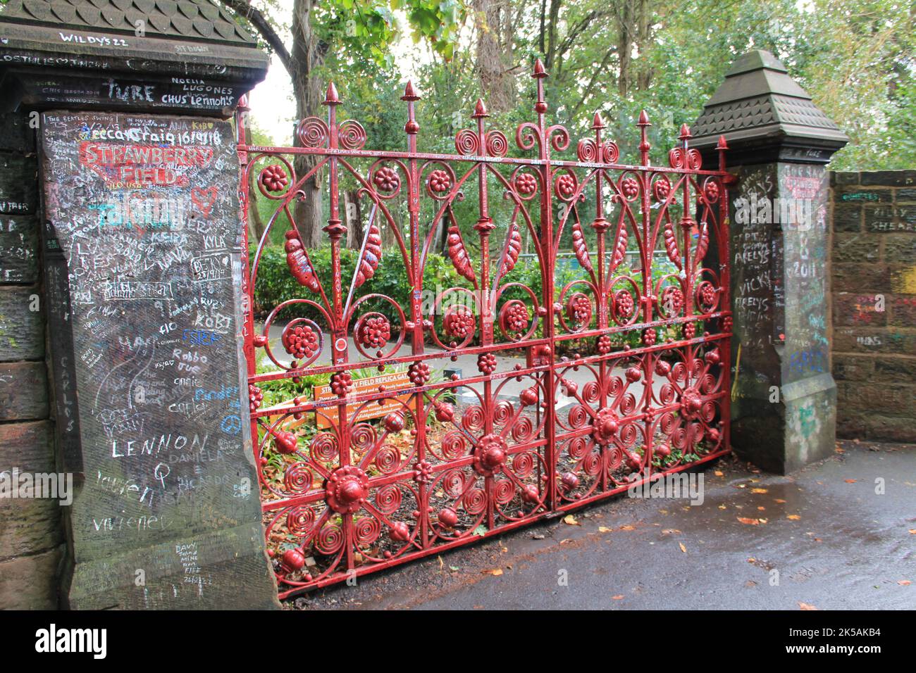 Strawberry Field in London Stock Photo - Alamy