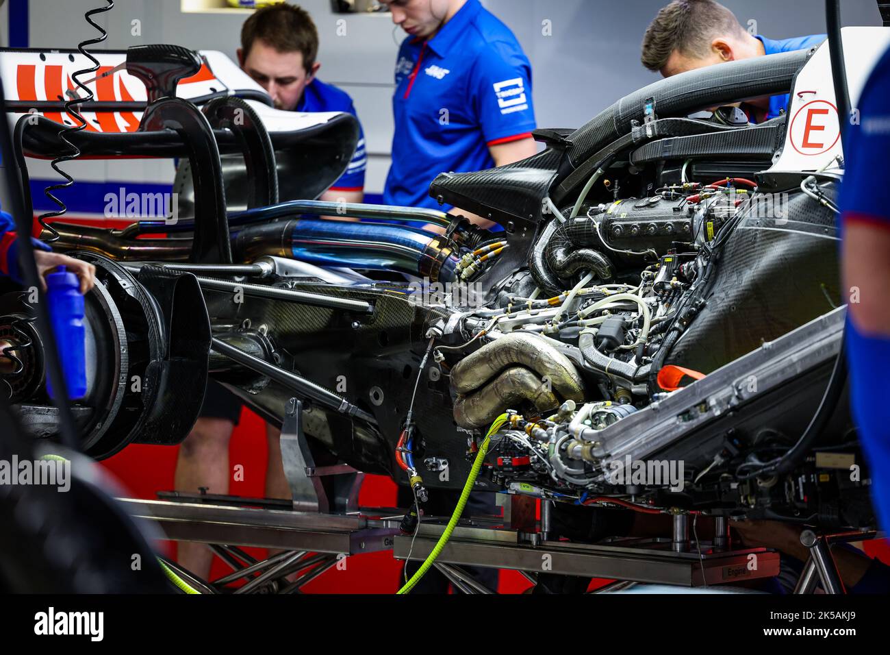 Suzuka, Japan. 07th Oct, 2022. Suzuka, Japan - 07/10/2022, Haas F1 Team VF-22 Ferrari ...