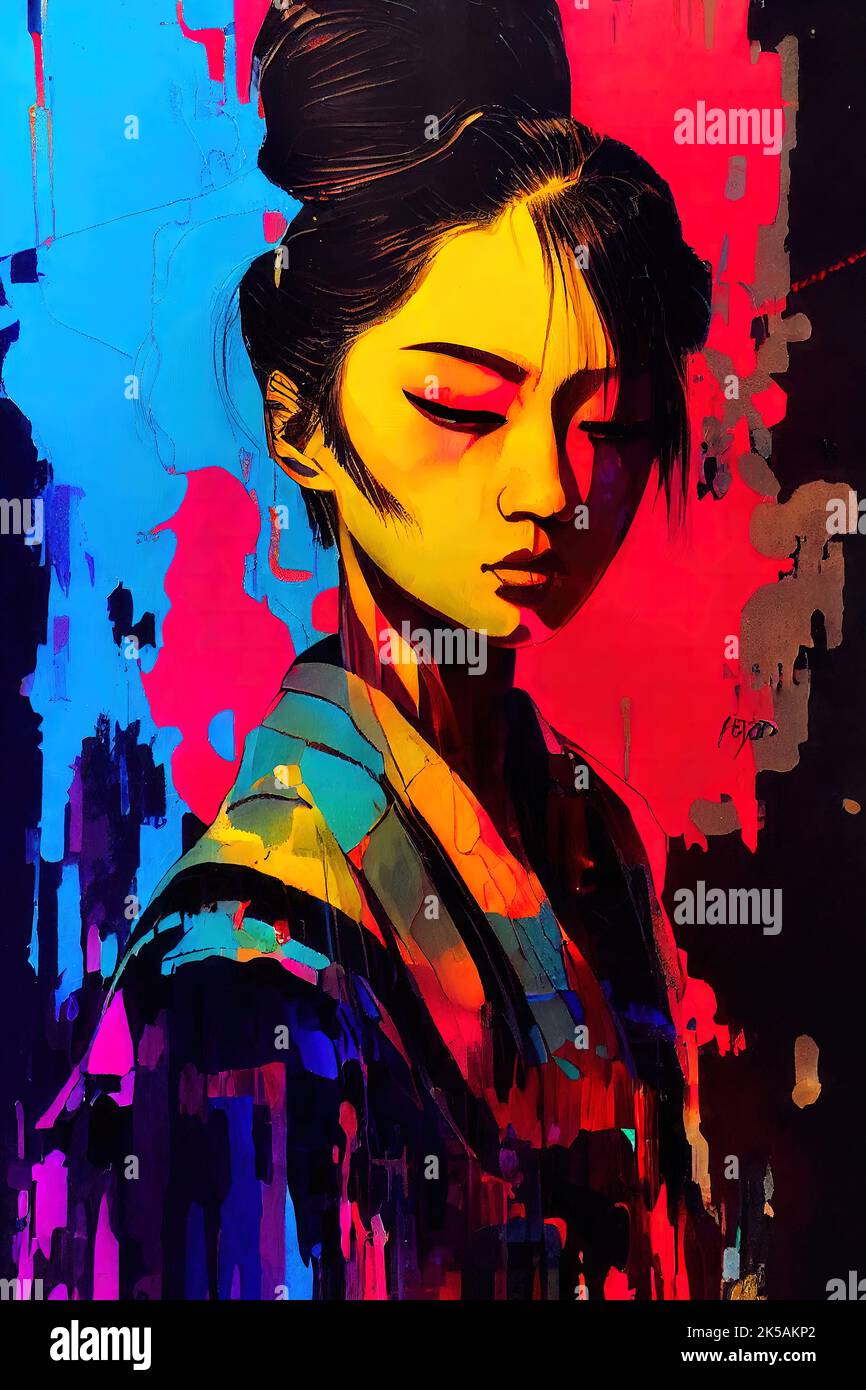 Geisha women hi-res stock photography and images - Alamy