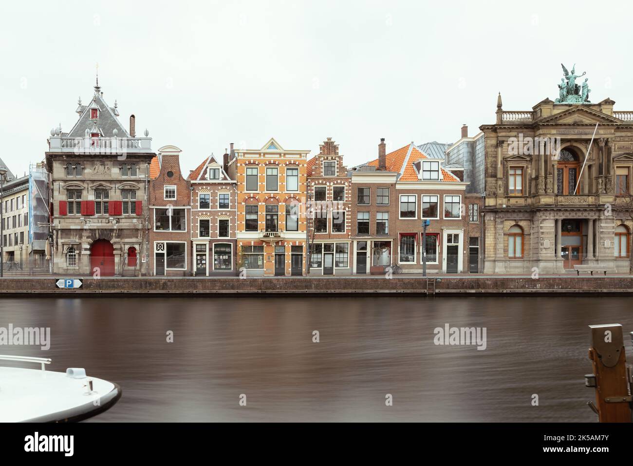 Panoramic view of Haarlem in The Netherlands Holland Stock Photo - Alamy