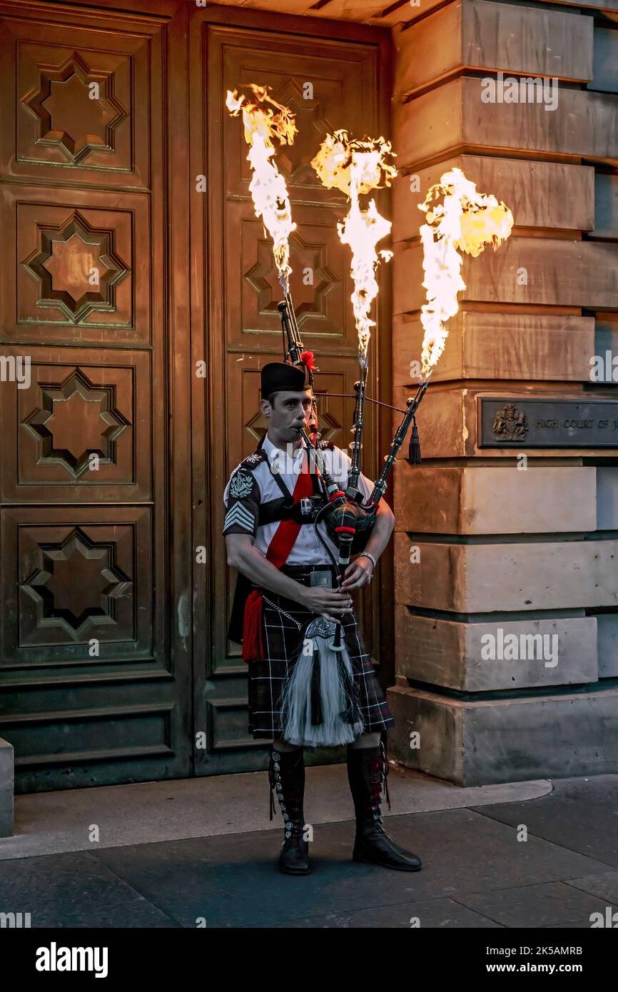 Great britain man national costume hi-res stock photography and images ...