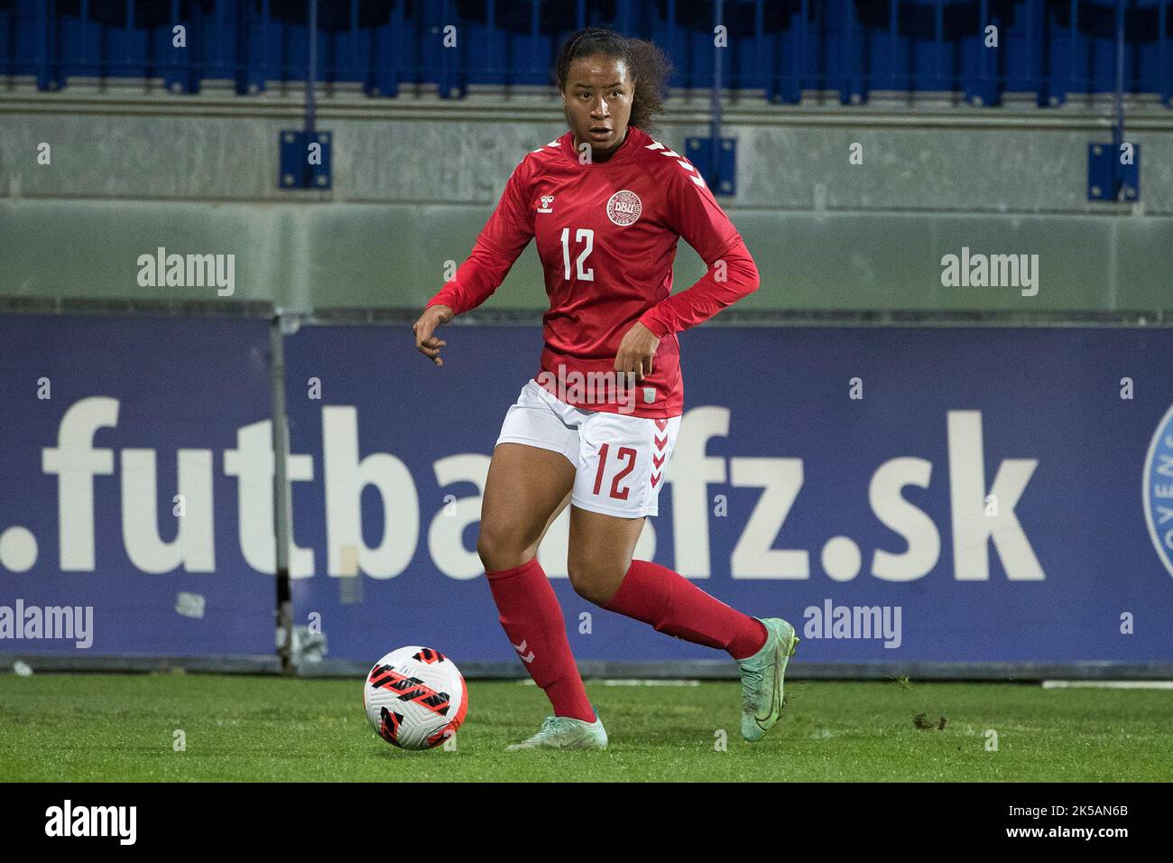 Poprad, Slovakia, 5th October 2022. Jennifer Oceanne Einlykke of ...