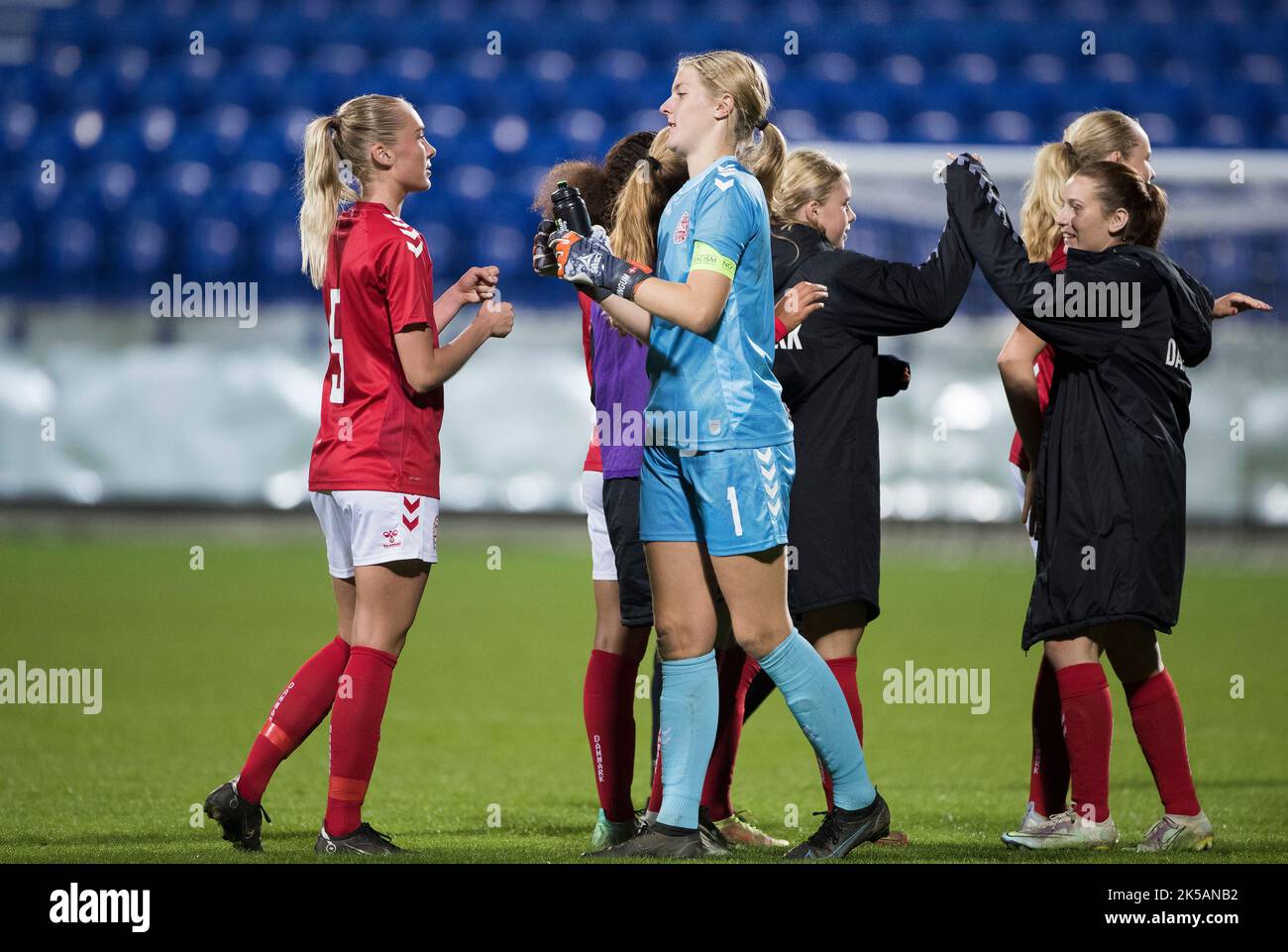 Poprad, Slovakia, 5th October 2022. Alberte Vingum Andersen of Denmark ...