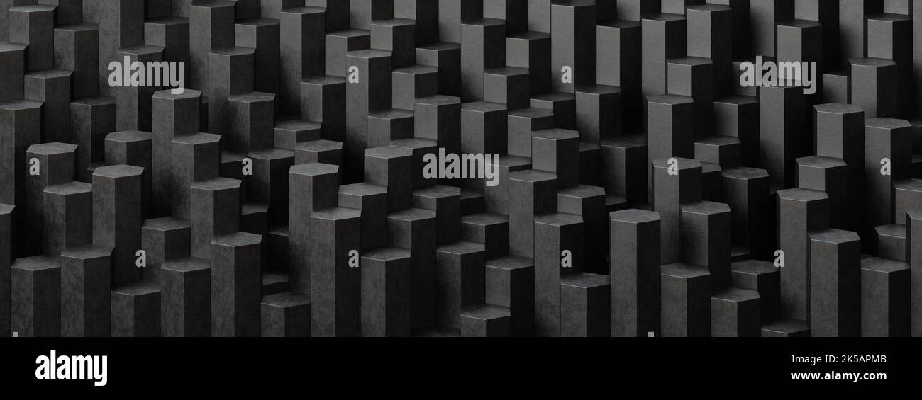 Black pillars hi-res stock photography and images - Alamy