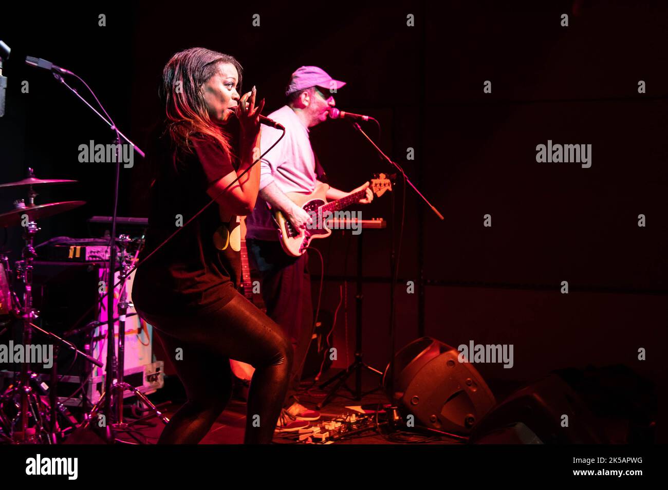 Glasgow, Scotland, 6th October 2022, Photographs of !!! (Chk Chk Chk ...