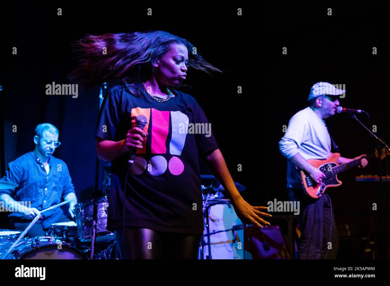 Glasgow, Scotland, 6th October 2022, Photographs of !!! (Chk Chk Chk ...