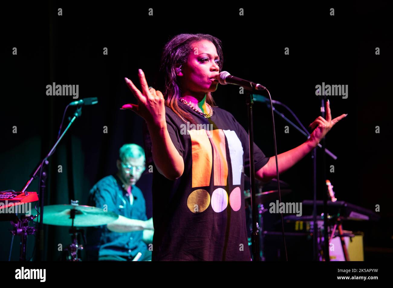 Glasgow, Scotland, 6th October 2022, Photographs of !!! (Chk Chk Chk ...