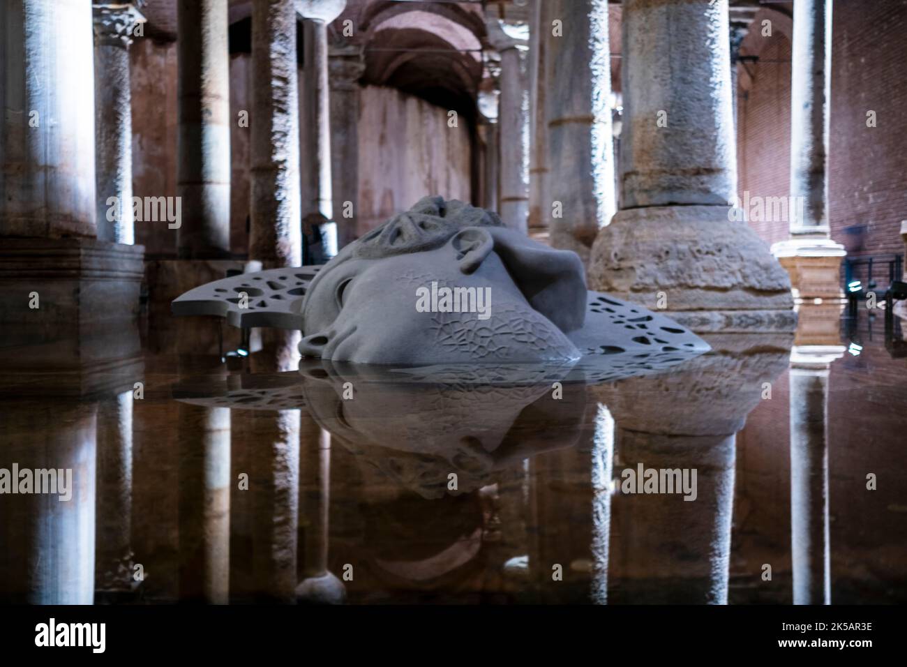 ISTANBUL, TURKEY-September 27, 2022:Yerebatan Saray - Basilica Cistern ...
