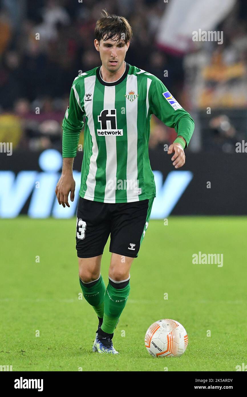 Rome, Italy , October 06th , 2022 Pictured left to right, Juan Miranda ...