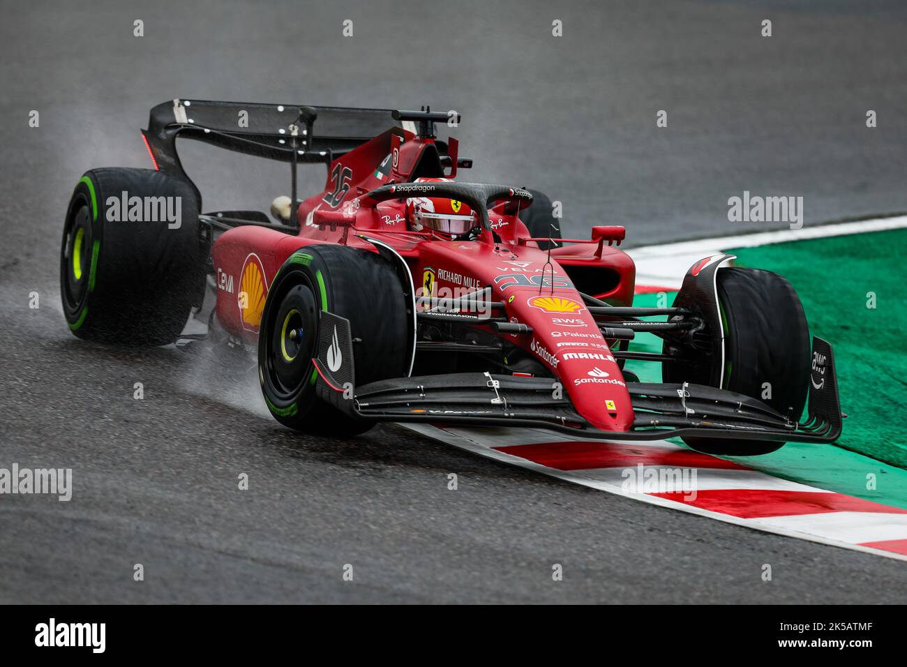 Suzuka, Japan. 07th Oct, 2022. Suzuka, Japan - 07/10/2022, 16 LECLERC Charles (mco), Scuderia ...