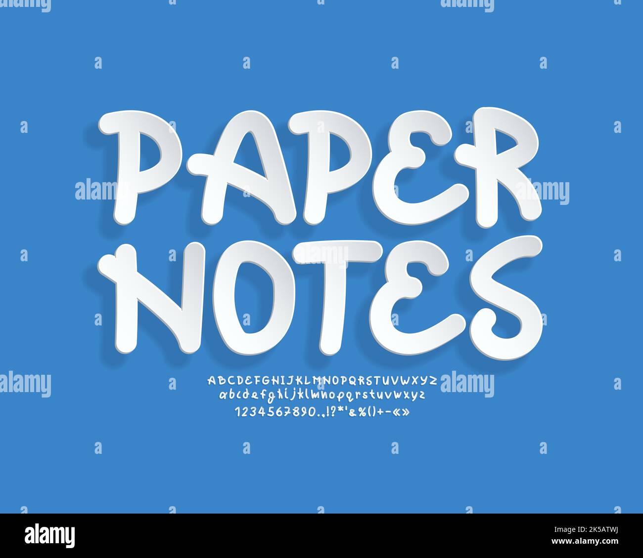 Cut Paper Font at Jaclyn Glenn blog