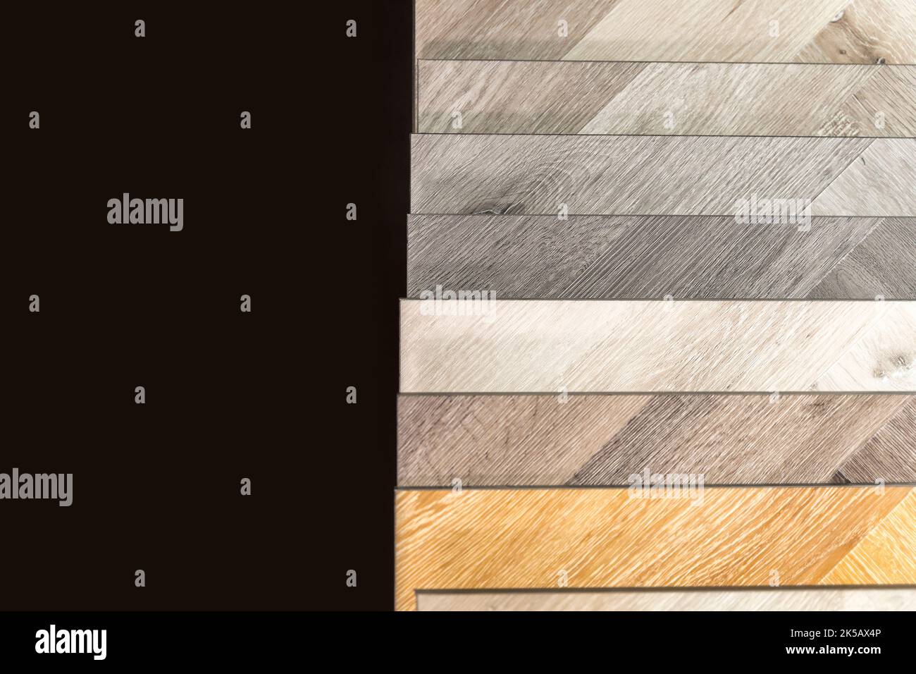 Luxury Vinyl Tile flooring samples at a high end flooring showroom ...
