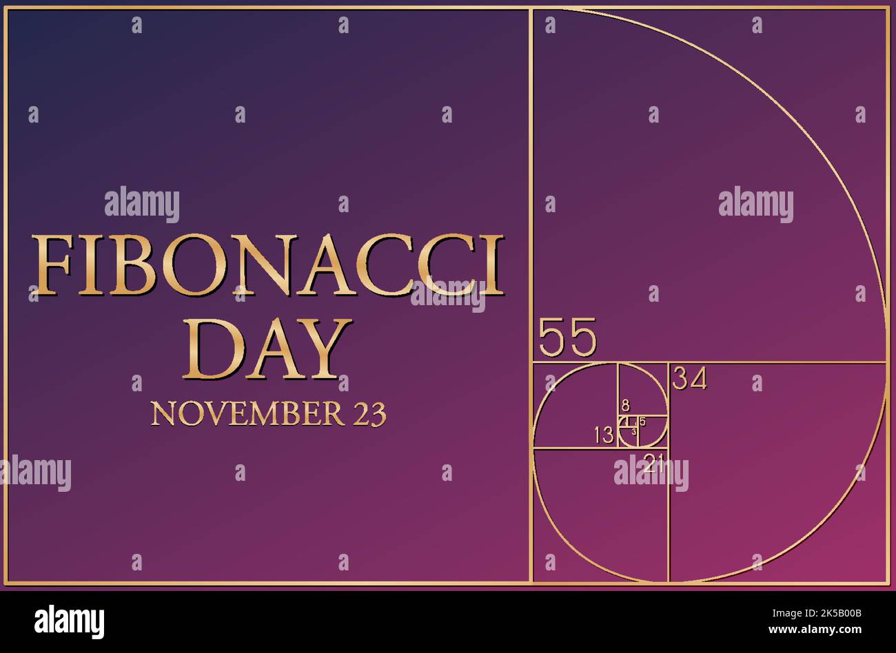 Fibonacci image Stock Vector Images - Alamy