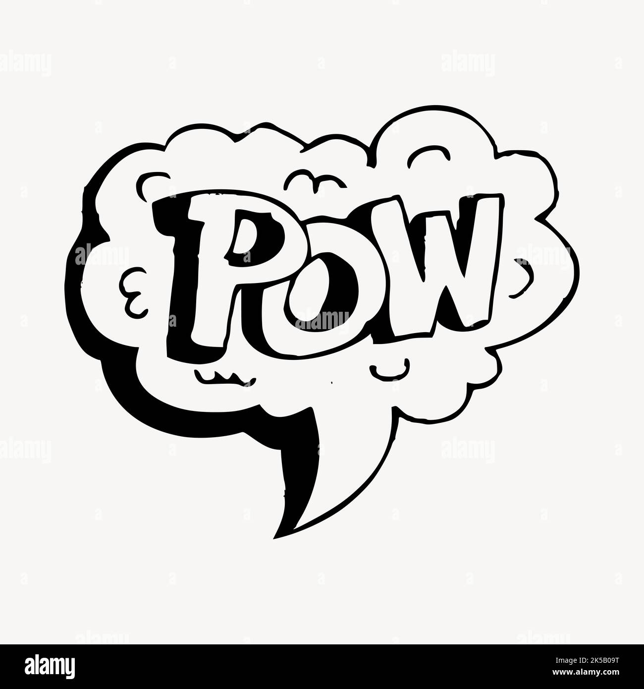 Pow Logo Clipart