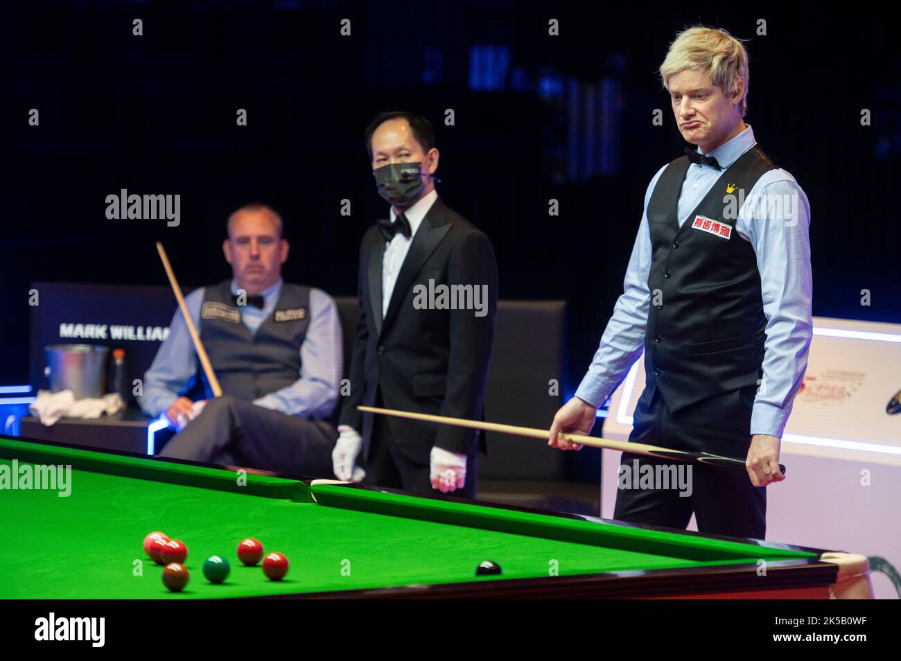 Hong Kong, China. 07th Oct, 2022. Australian player Neil Robertson ...