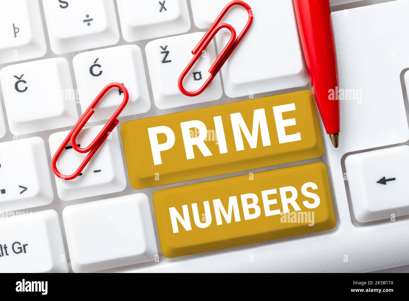 Text caption presenting Prime Numbers. Word Written on a positive ... Text caption presenting Prime Numbers. Word Written on a positive ...