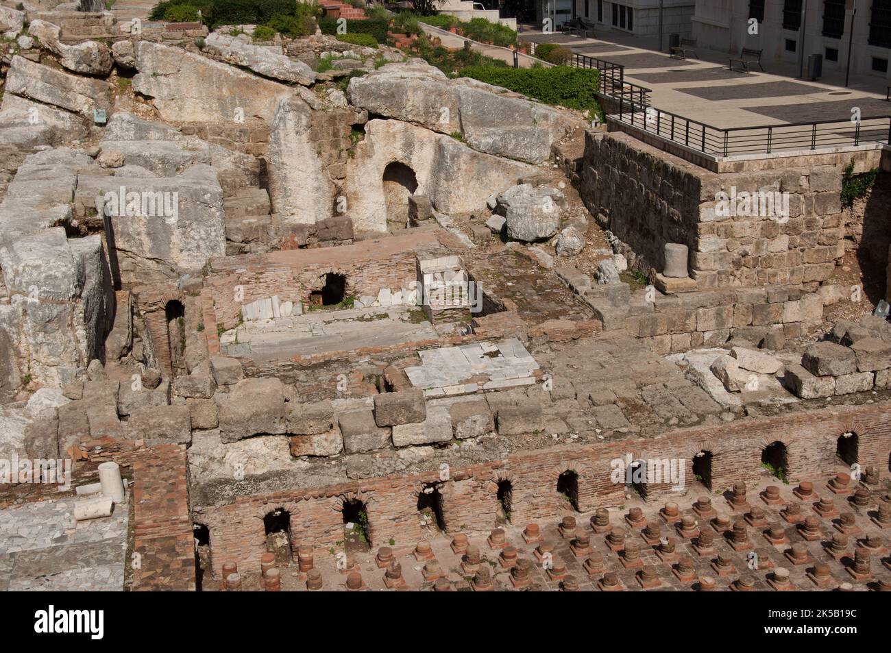 Roman baths, Roman Remains, Beirut, Lebanon, Middle East Stock Photo ...
