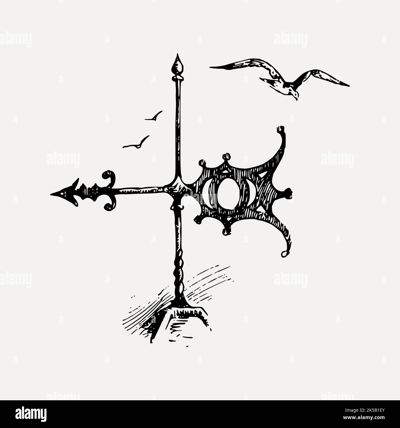 Wind Vane Coloring Pages