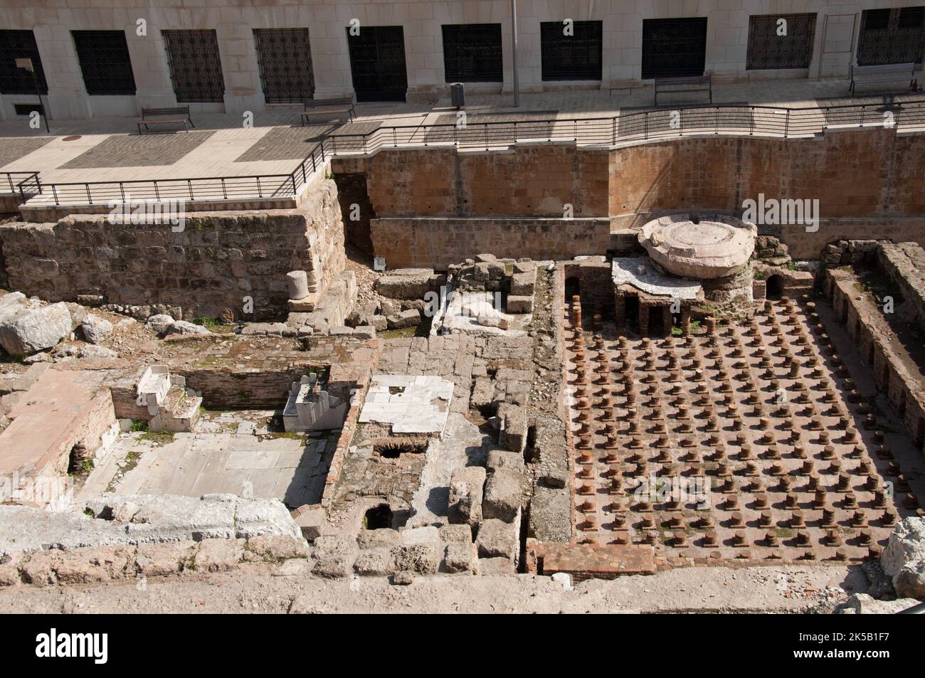 Roman baths, Roman Remains, Beirut, Lebanon, Middle East Stock Photo ...
