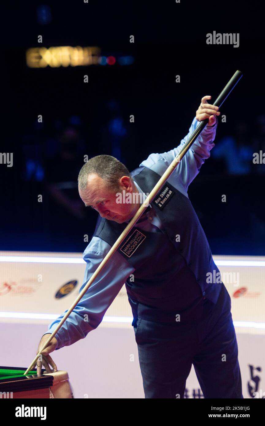 Hong Kong, China - 07 Oct 2022 Mark Williams in action during the third ...