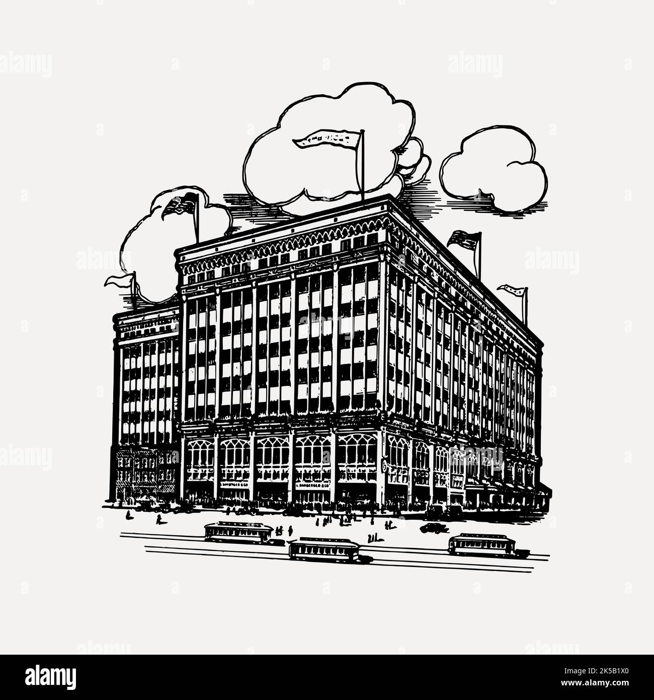 Building collage Stock Vector Images - Alamy