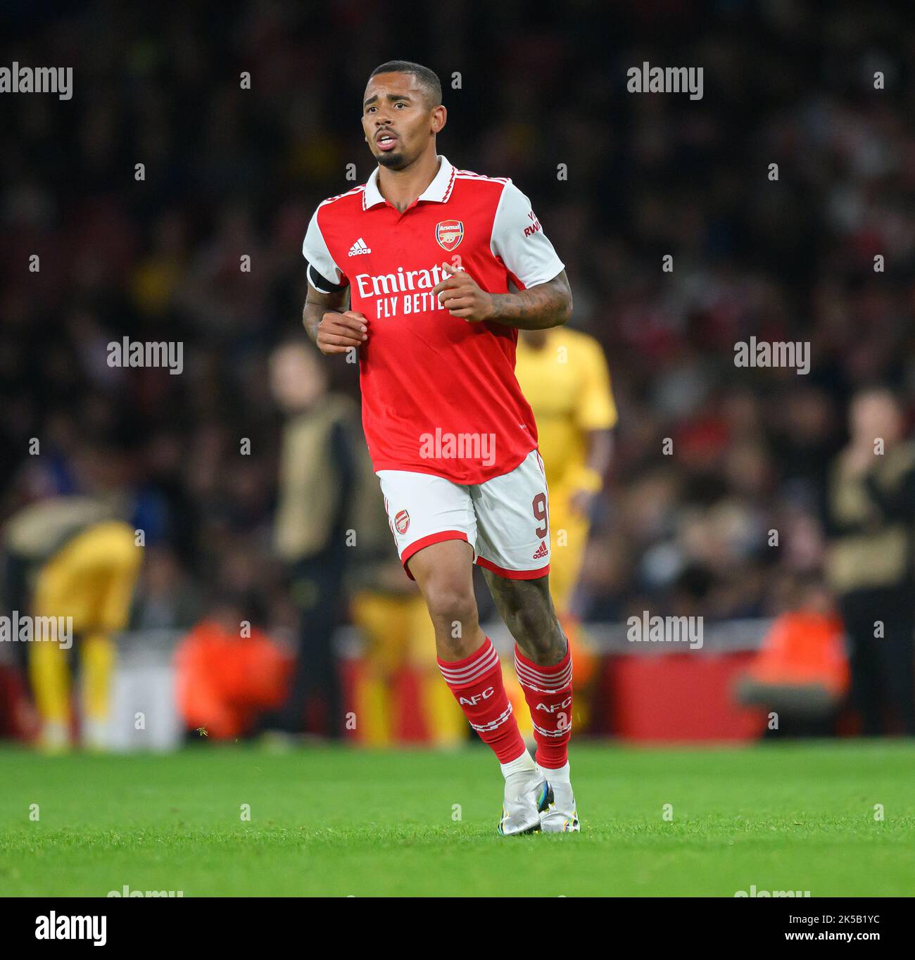 London, UK, 06/10/2022, 06 Oct 2022 - Arsenal v FK Bodo/Glimt - UEFA ...