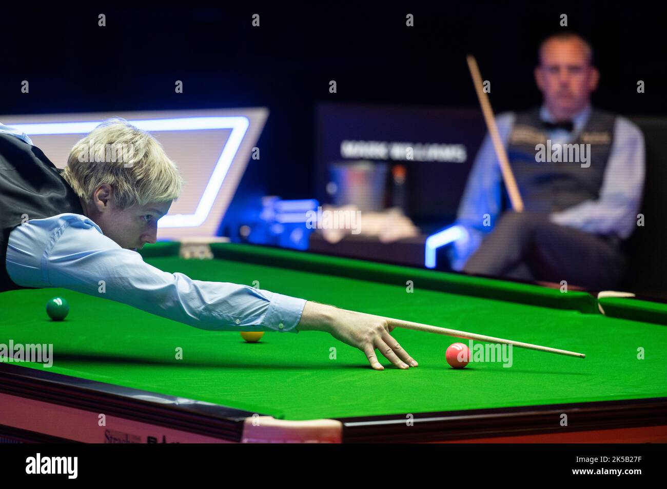 Hong Kong, China - 07 Oct 2022 Australian player Neil Robertson in ...