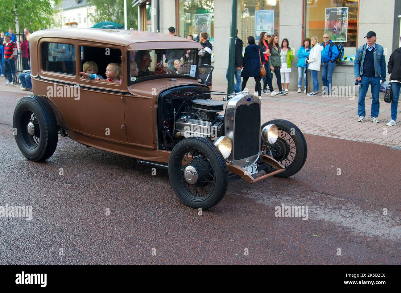 A classic retro luxurious car Stock Photo - Alamy