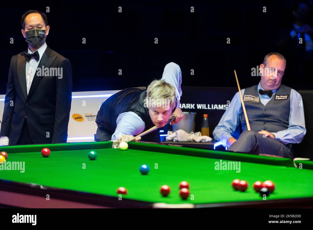 Hong Kong, China - 07 Oct 2022 Australian player Neil Robertson in ...