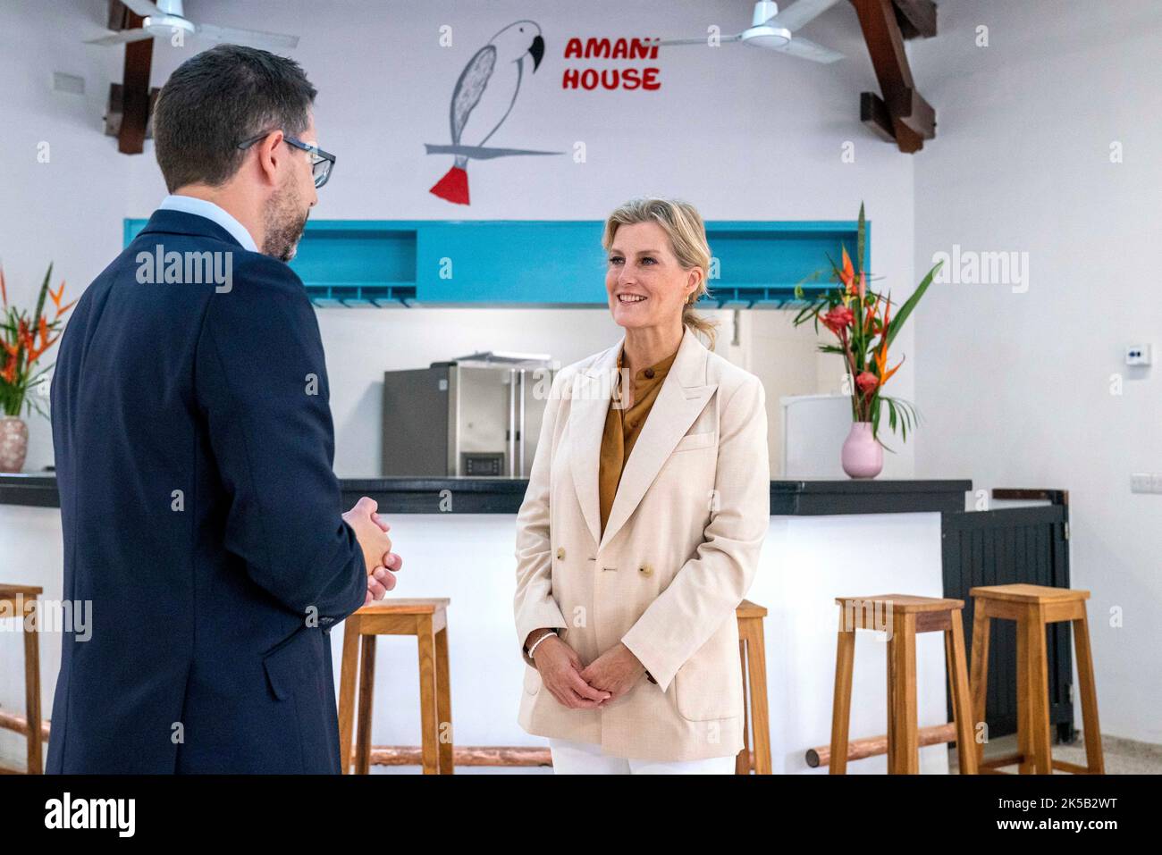 The Countess of Wessex opens the newly refurbished Amani House, a ...