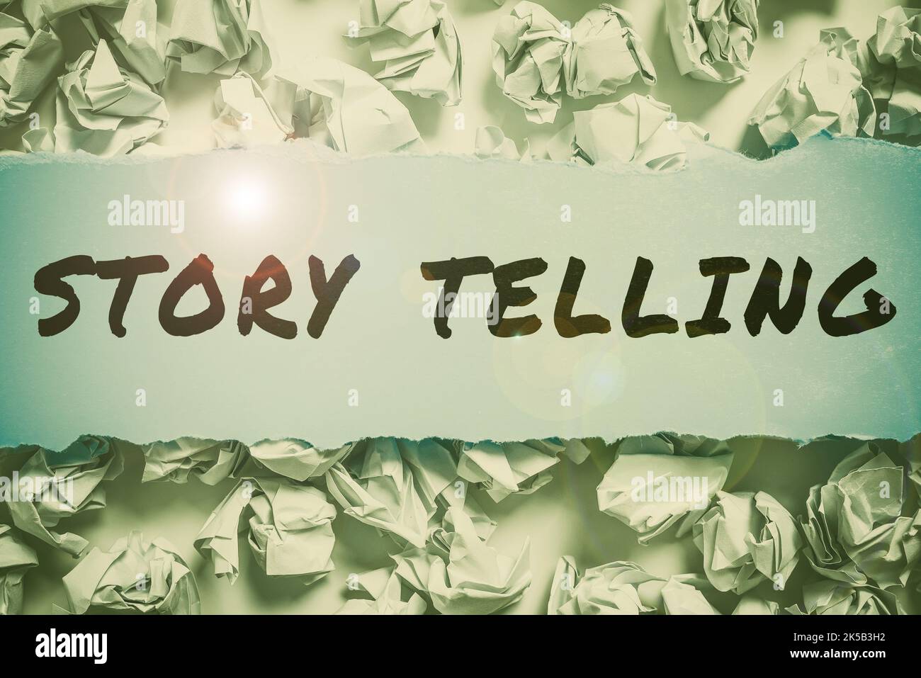 Inspiration showing sign Story Telling. Business idea narrative style ...