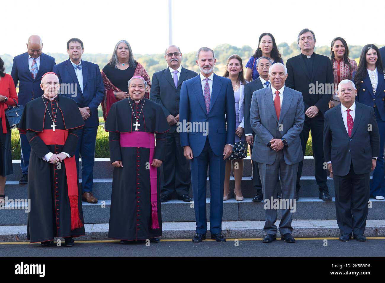 Madrid, Madrid, Spain. 7th Oct, 2022. King Felipe VI of Spain attends ...