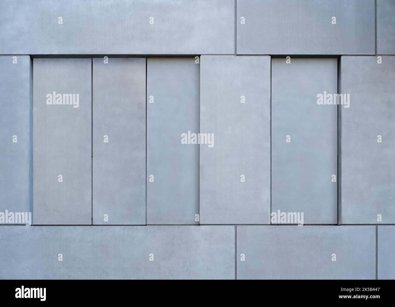 Concrete Wall Building Facade. Modern Architecture Exterior Stock Photo ...