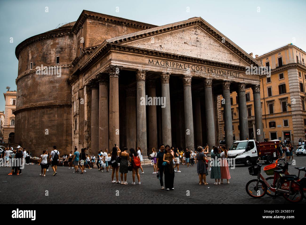The beautiful Pantheon located in Rome, Italy Stock Photo - Alamy
