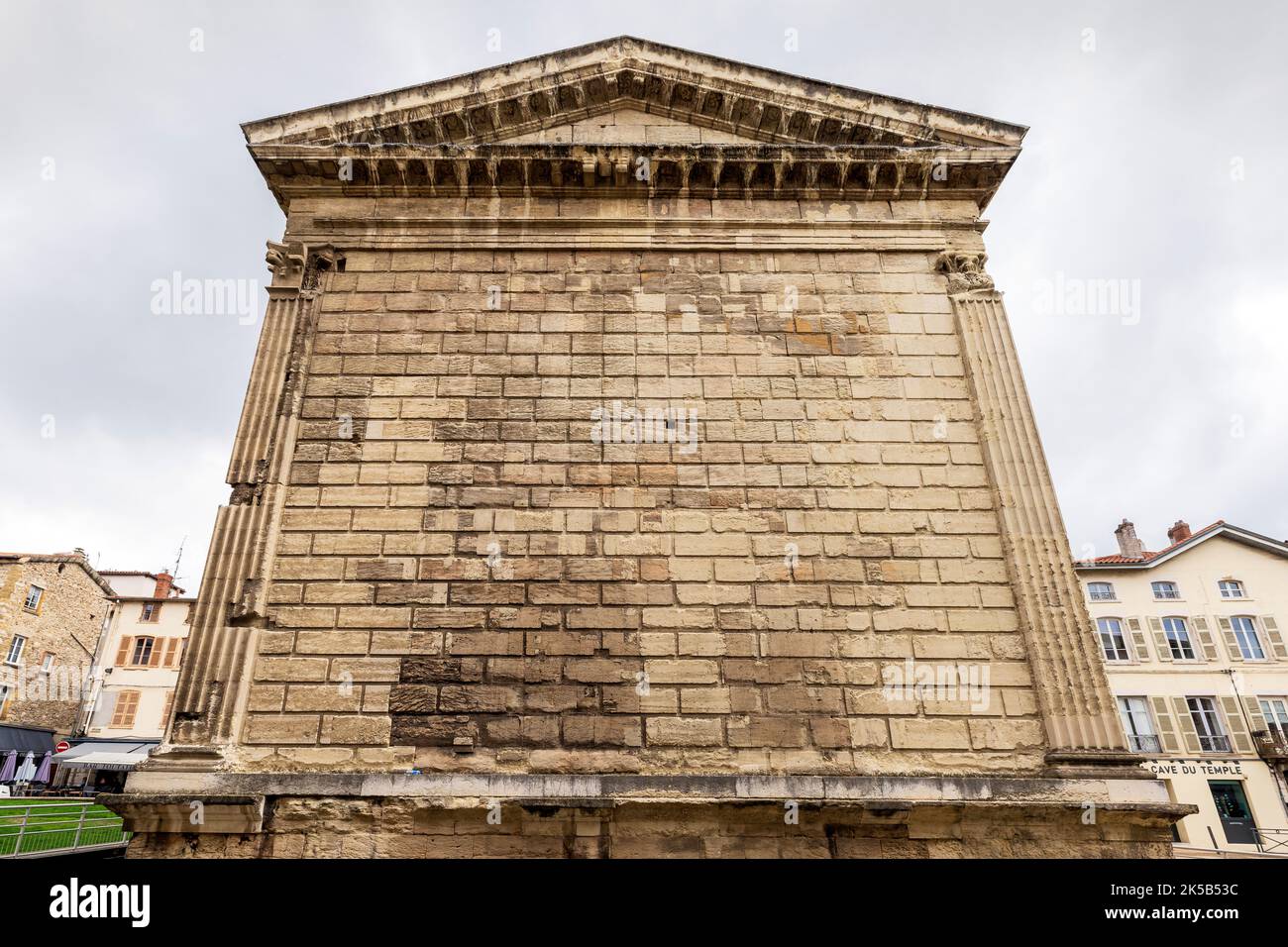 Roman temple (Temple of Augustus and Livia). Vienne was a major centre ...