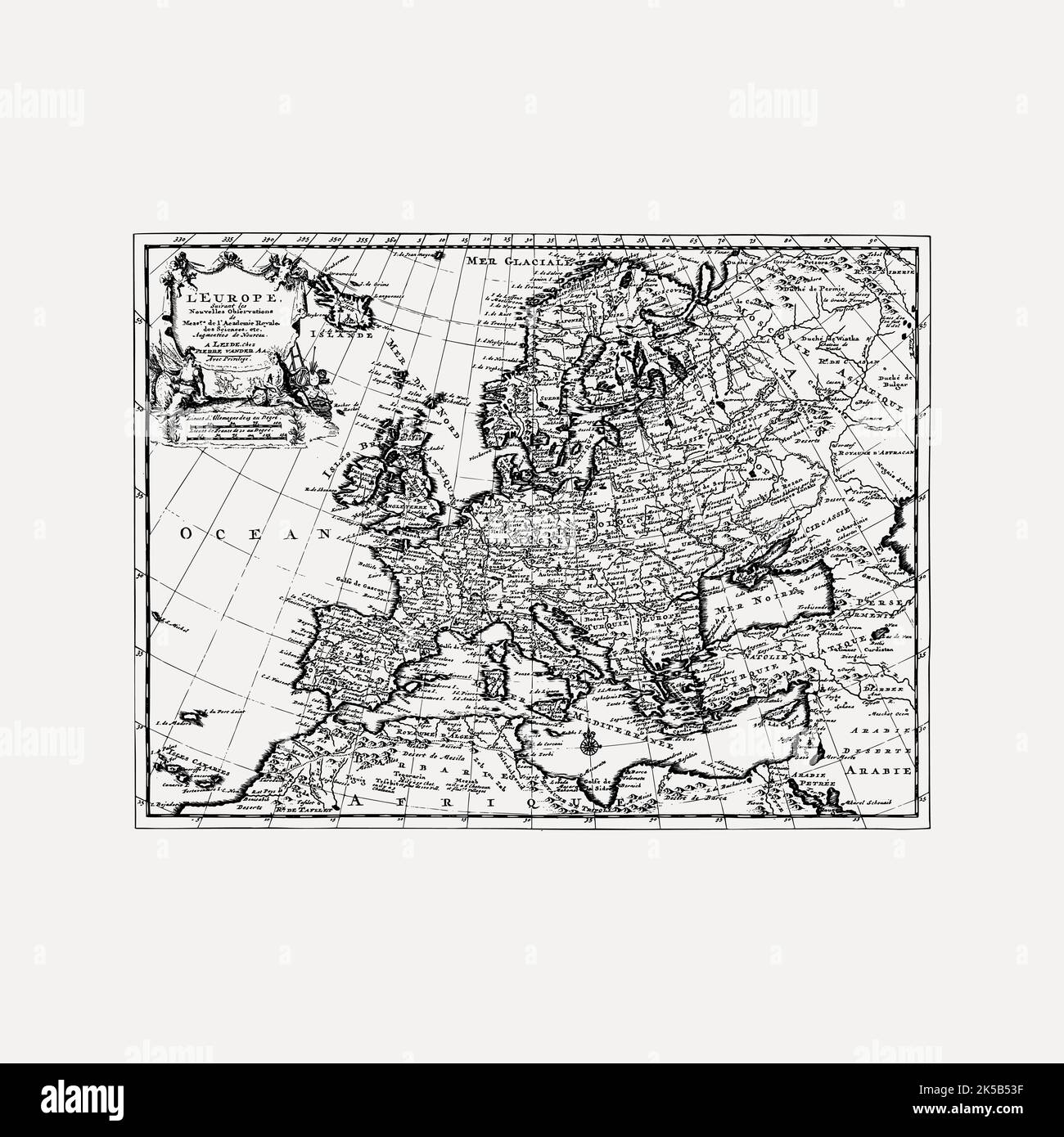 Europe map collage element hi-res stock photography and images - Alamy