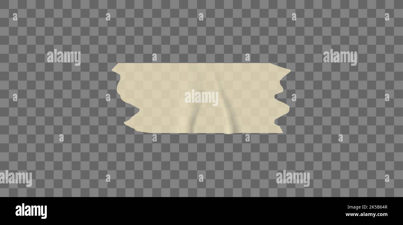 Adhesive tape. Sticky paper strip. Vector realistic scotch tapes Stock ...